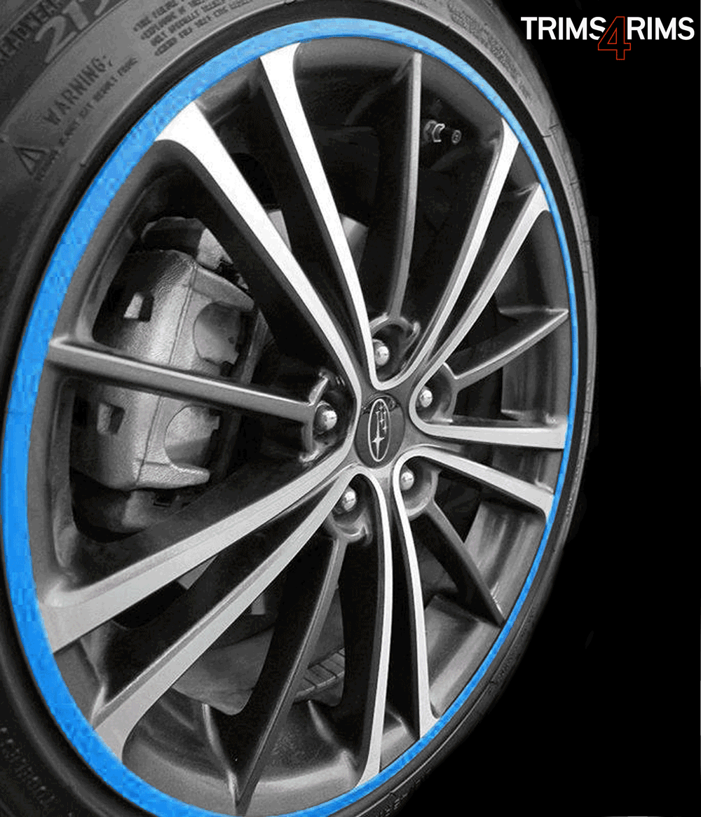 Trims4rims- Rim Ringz For Adding Colour Fit Wheels Up To 22” - blue ...